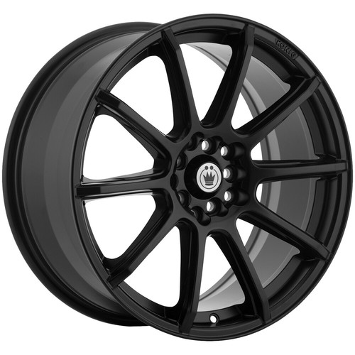 Konig Control 16x7 5x110/5x115 +40mm Matte Black Wheel Rim 16" Inch | eBay