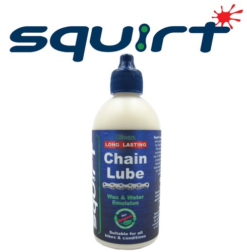 Squirt Long Lasting Dry 4oz Drip Bike Chain Wax Based Lube | eBay