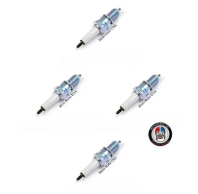 4x Spark Plugs CR8E For Kawasaki Ninja ZX9R Ninja ZX10 Ninja ZX10R ...