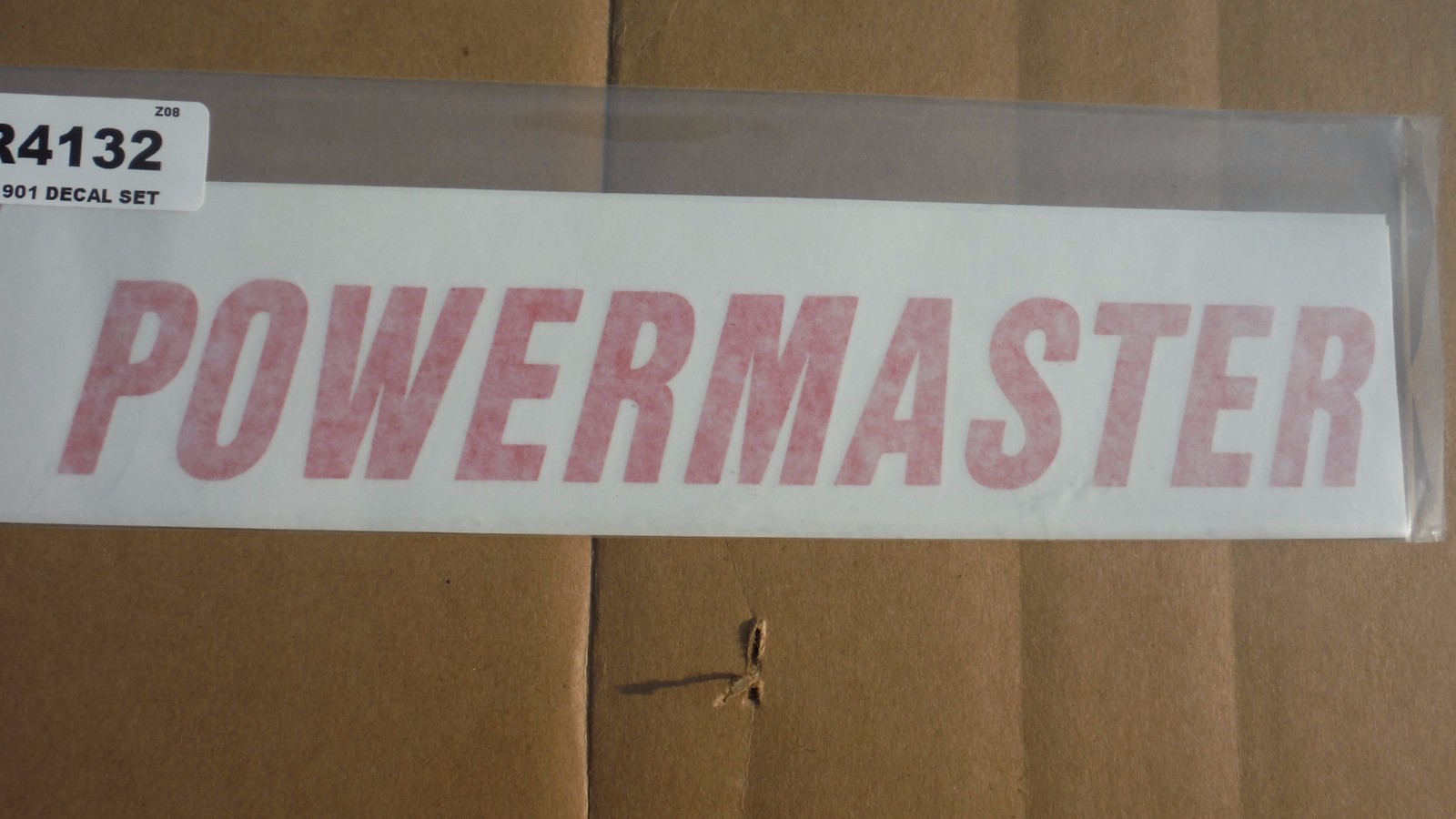 FORD 901 POWERMASTER HOOD DECALS. VINYL. (2) DECALS. SEE DETAILS | eBay