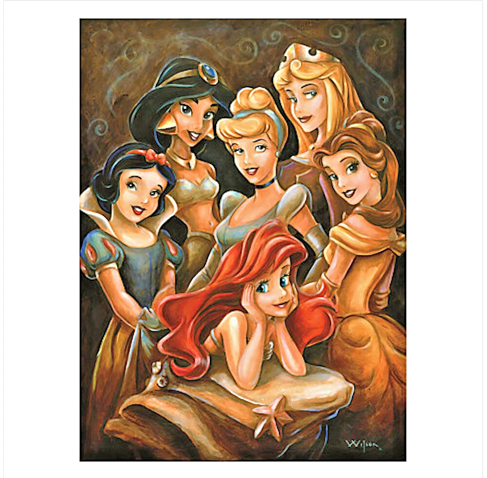Disney Princess Art Prints