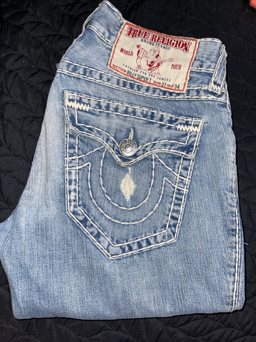 vintage true religion jeans Billy Super T Size 31 Damage vintage true religion jeans Billy Super T Size 31 Damage