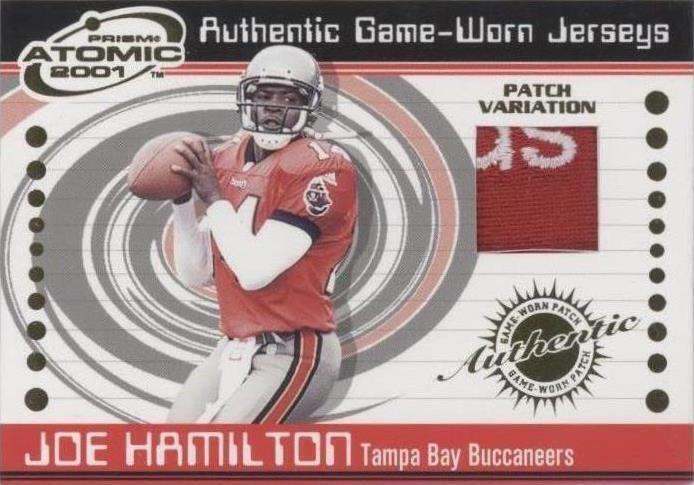 2001 Pacific Prism Atomic - Authentic Game-Worn Jerseys Joe Hamilton ...