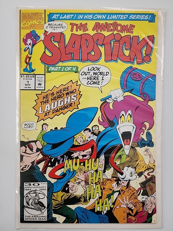 Slapstick #1 (Marvel Comics November 1992) | eBay