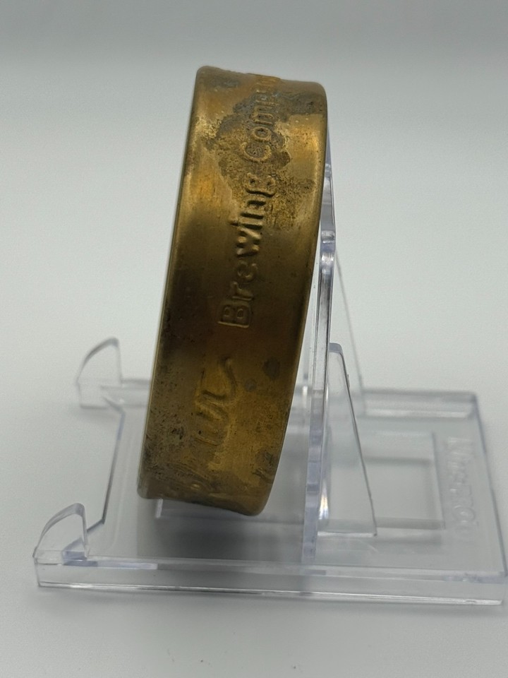 Helmar Brewing All Our Heroes Curly Lambeau Football 2.5" Hand Puzzle ...