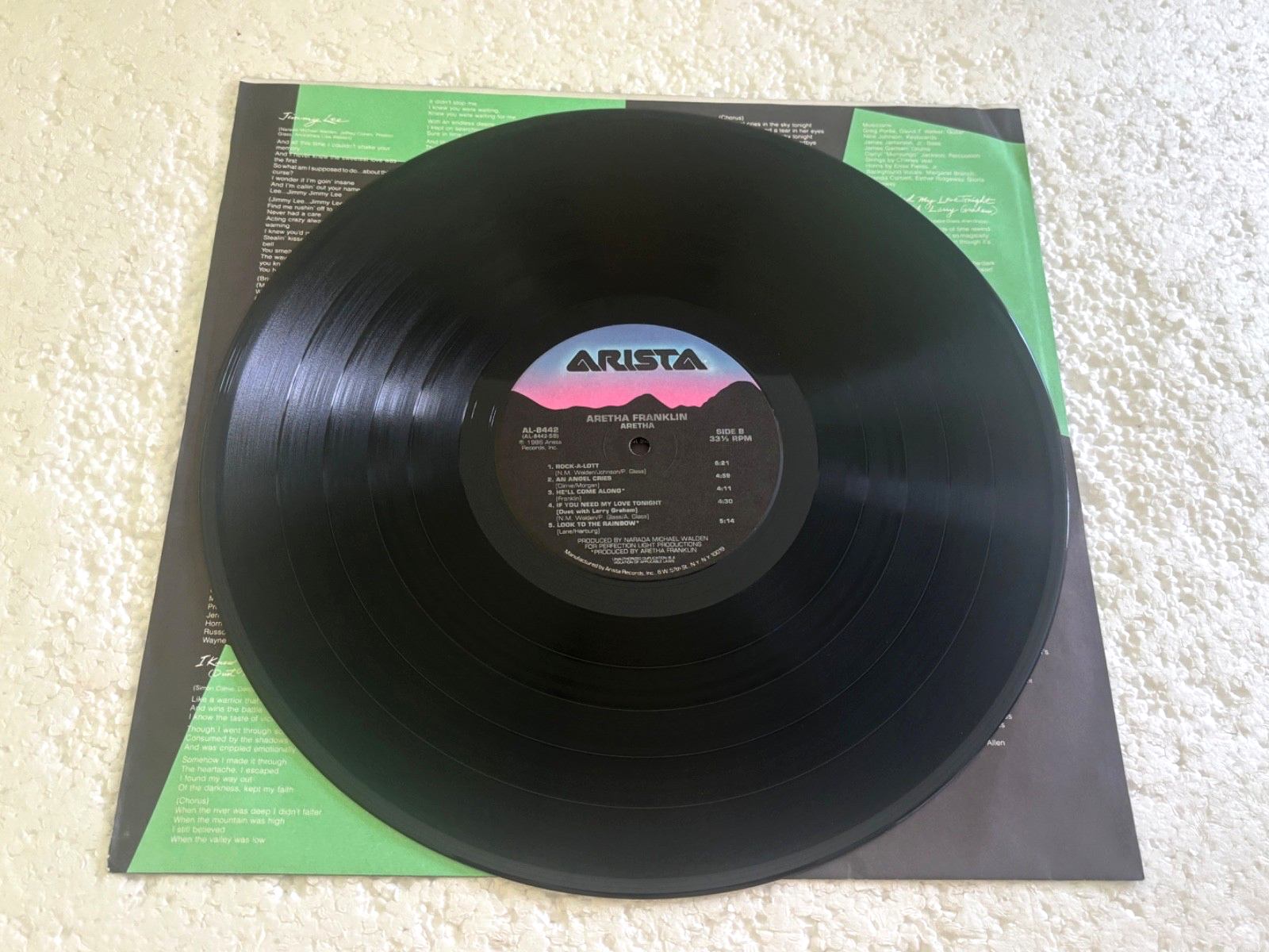 Aretha Franklin - Aretha + Who's Zoomin' Who? 2-Vinyl Record LOT | eBay