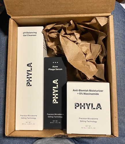Phyla Precision Microbiome Editing 3-Step Acne Treatment System Serum ...