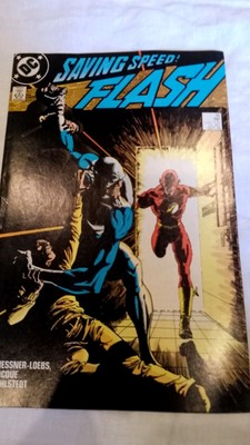 COMIC - DC Comics Flash Saving Speed! Issue No #16 Date Sept 1988 ...