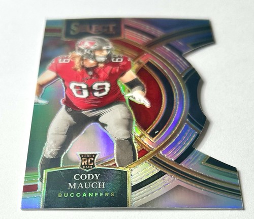 2023 Select Cody Mauch Silver Die-Cut Prizm Refractor Rookie SP RC #133 ...