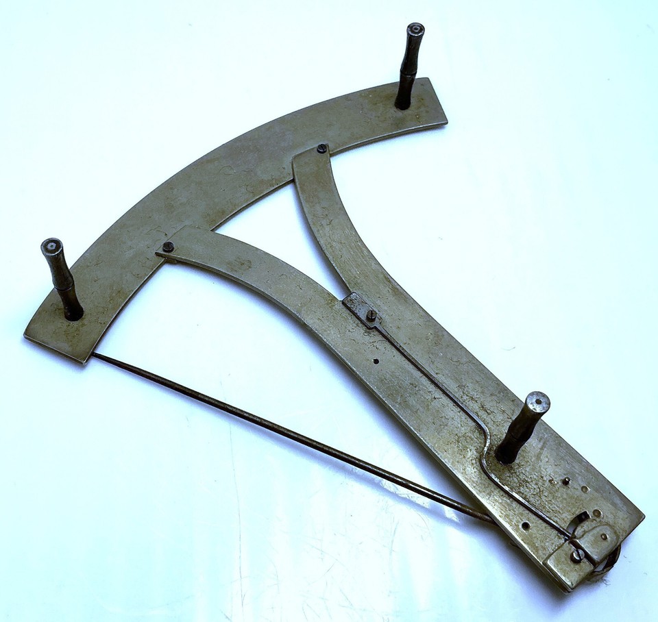 VINTAGE UNIQUE METAL CALIPER WATCHMAKER JEWELER TOOL VERY GOOD ...
