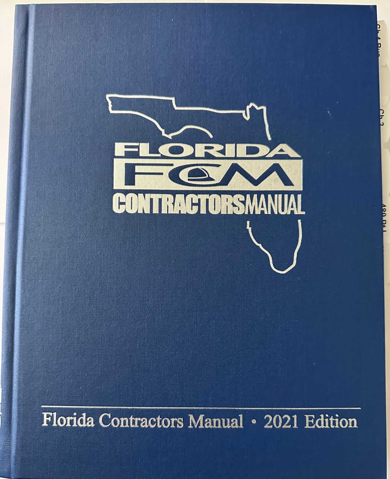 Florida Contractors Manual FCM 2021 Edition Book (May 2021, Blue Cover ...
