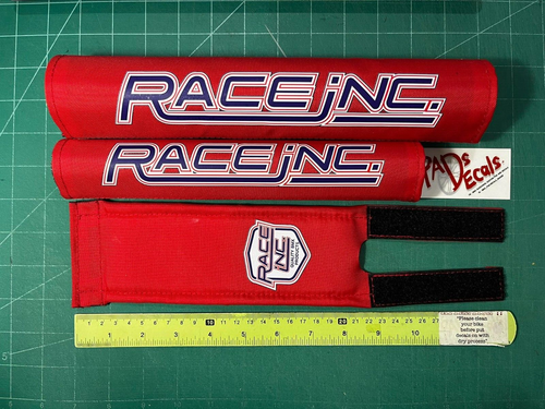 Race inc Bmx pad padset red | eBay