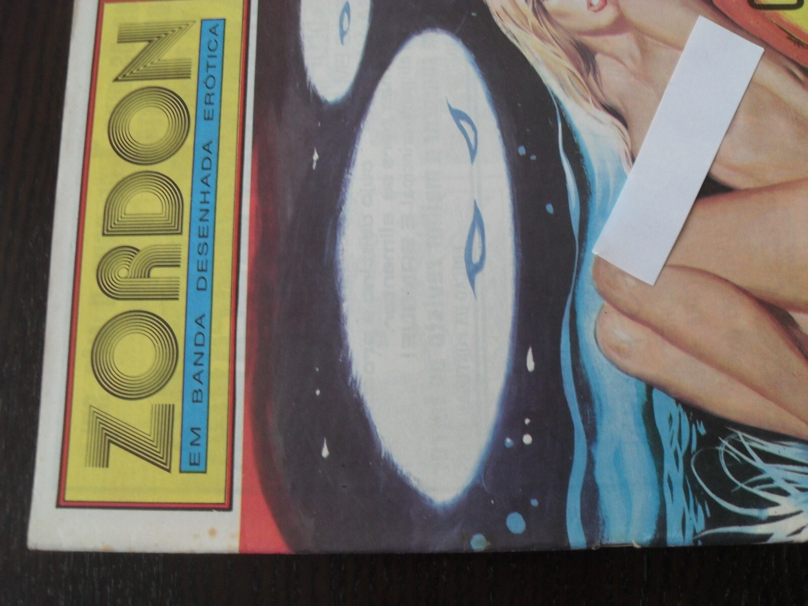 ZORDON #7 VTG 1977 ADULT EROTIC Comics MAGAZINE Portugal Press APR MORE ...