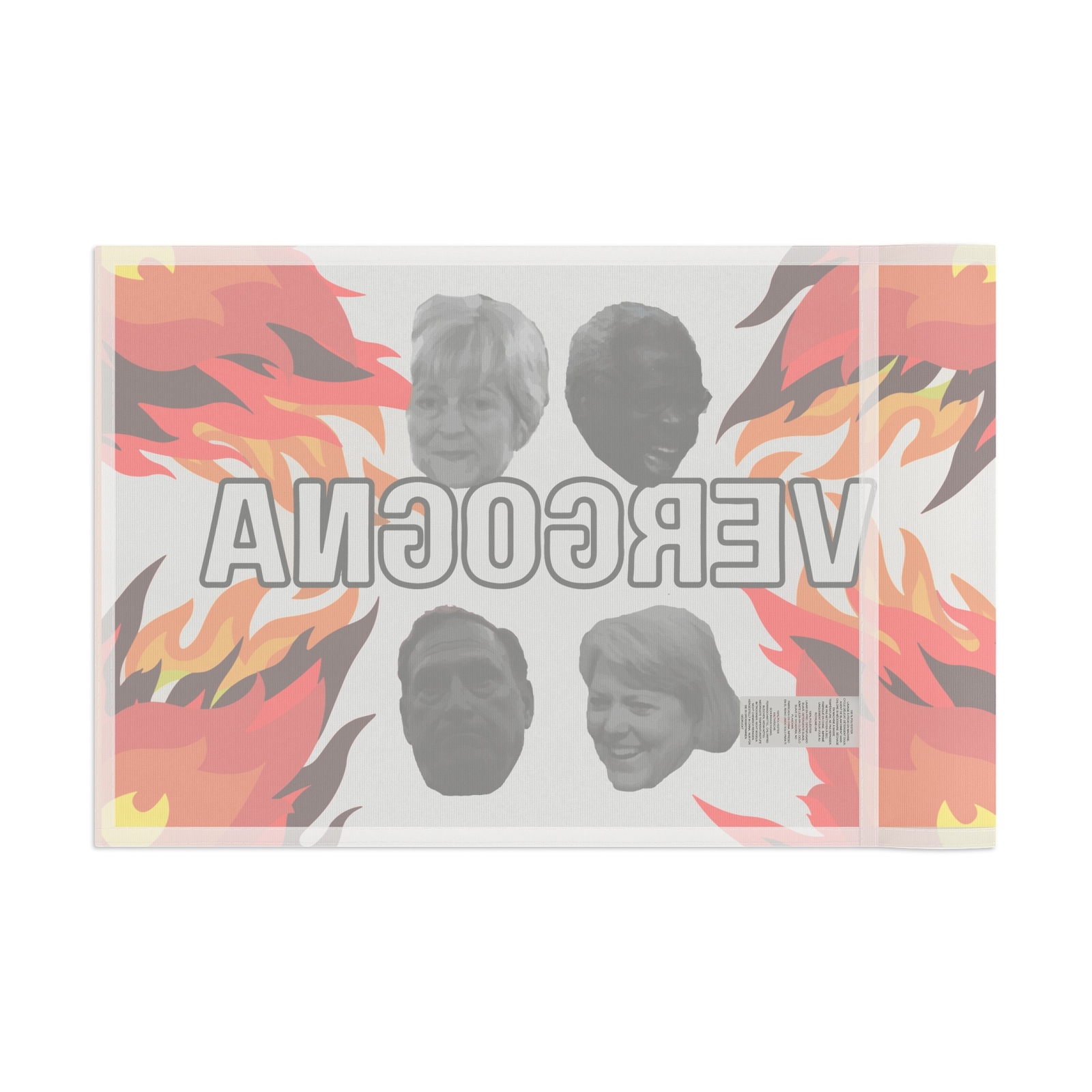 Mrs. Alito Vergogna Flame Shame Freak Flag SCOTUS Supreme Court ...