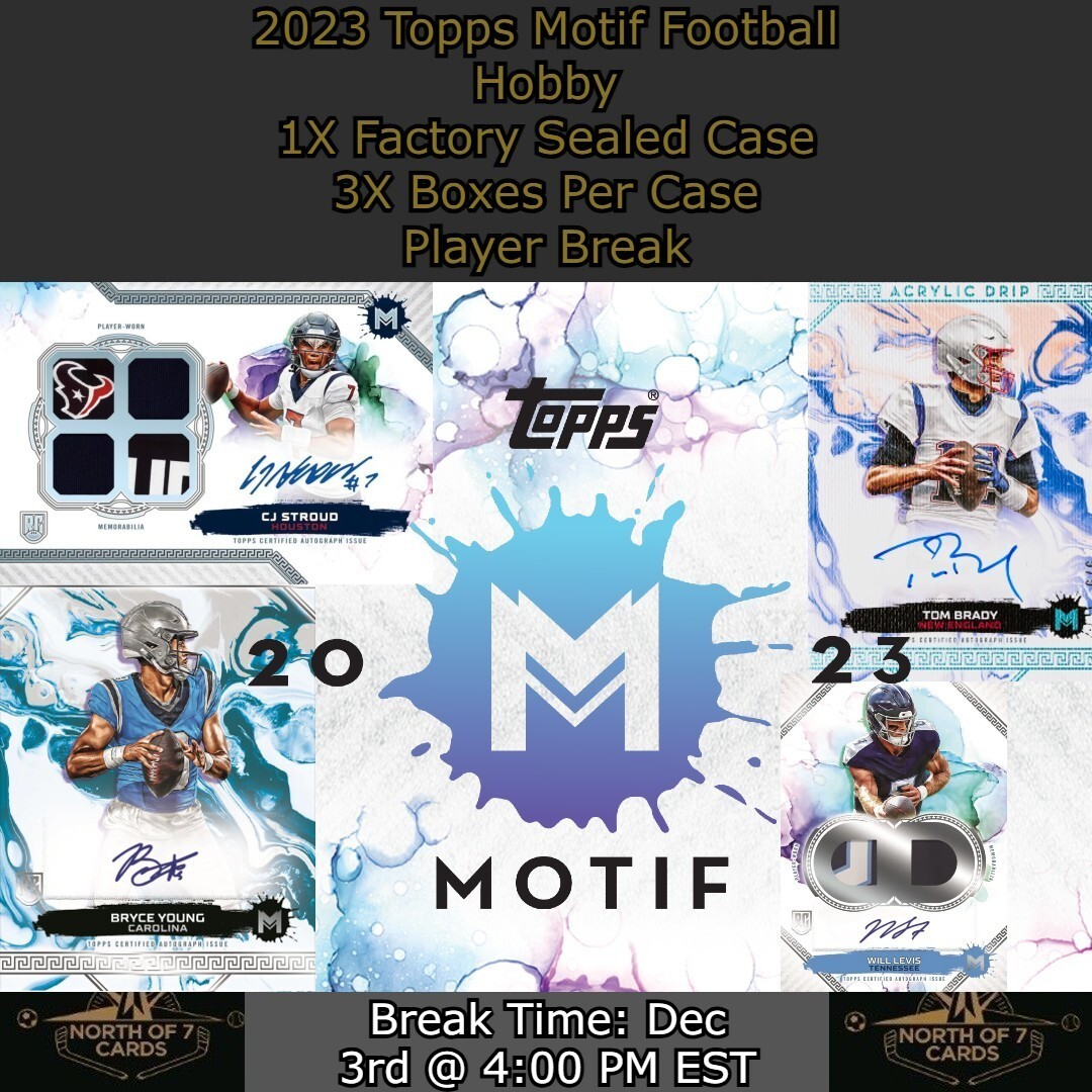 Emmitt Smith - 2023 Topps Motif Football Hobby - 1X Case Player BREAK ...