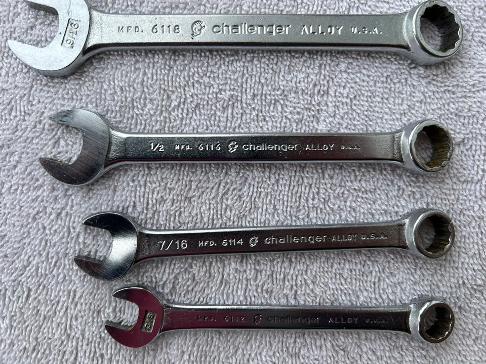 Vintage Challenger 14 Piece Combination Wrench Set | eBay