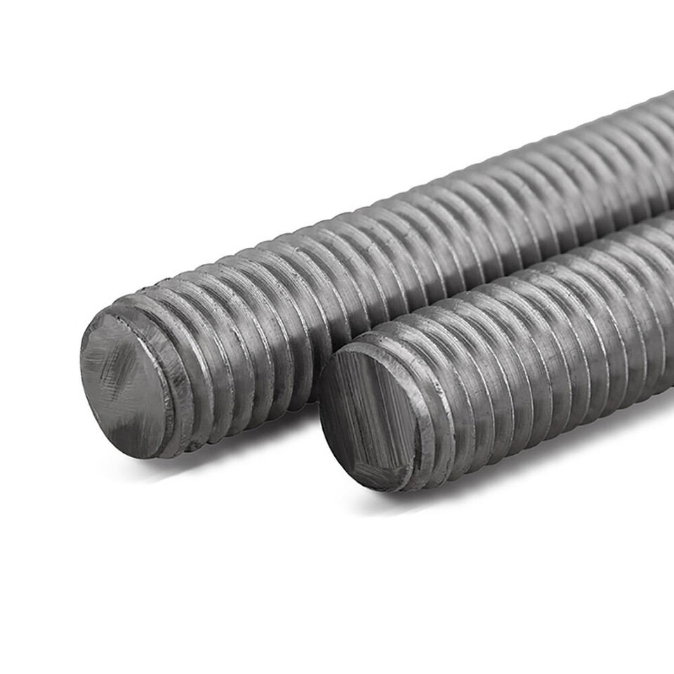 M2-M20 Threaded Rod Studding A2 304 Stainless Steel Screw Rod Long Size ...