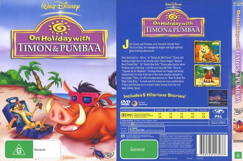 792 AA NEW SEALED DVD REGION 4 DISNEY ON HOLIDAY WITH TIMON & PUMBAA | eBay