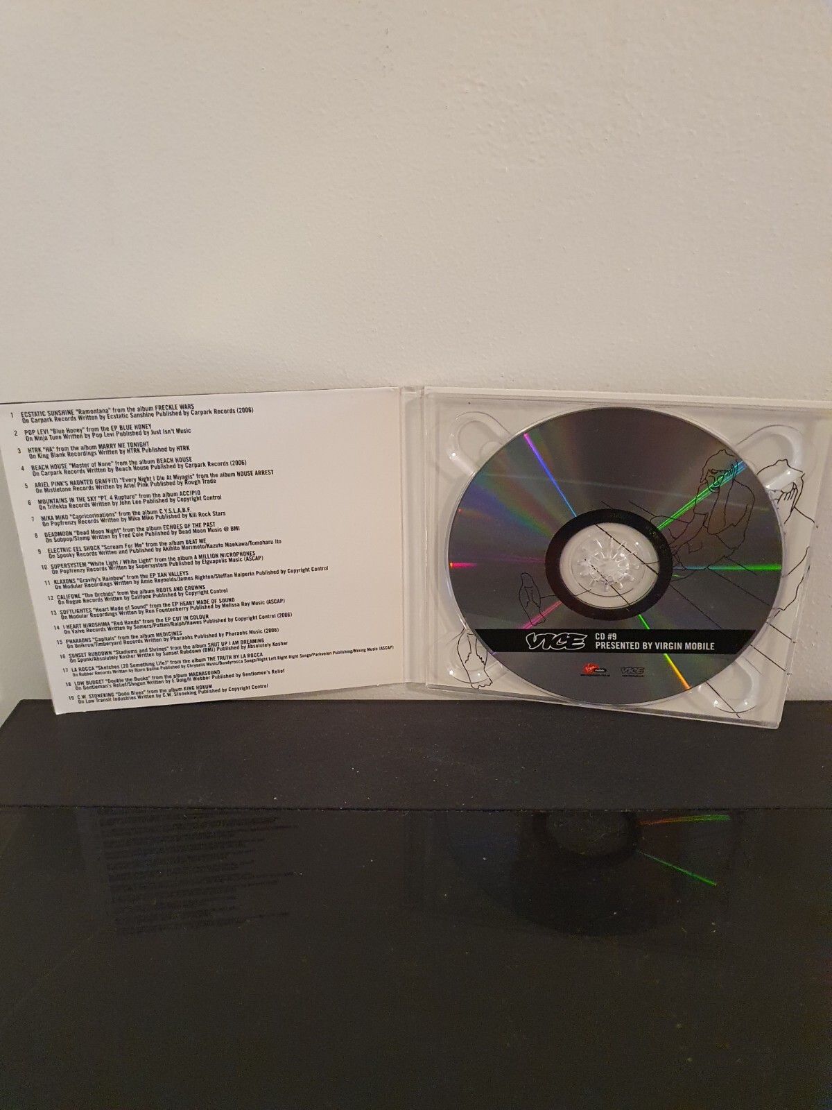 VICE CD #9 PRESENTED BY VIRGIN MOBILE Various Artists 2012 CD DIGIPAK ...