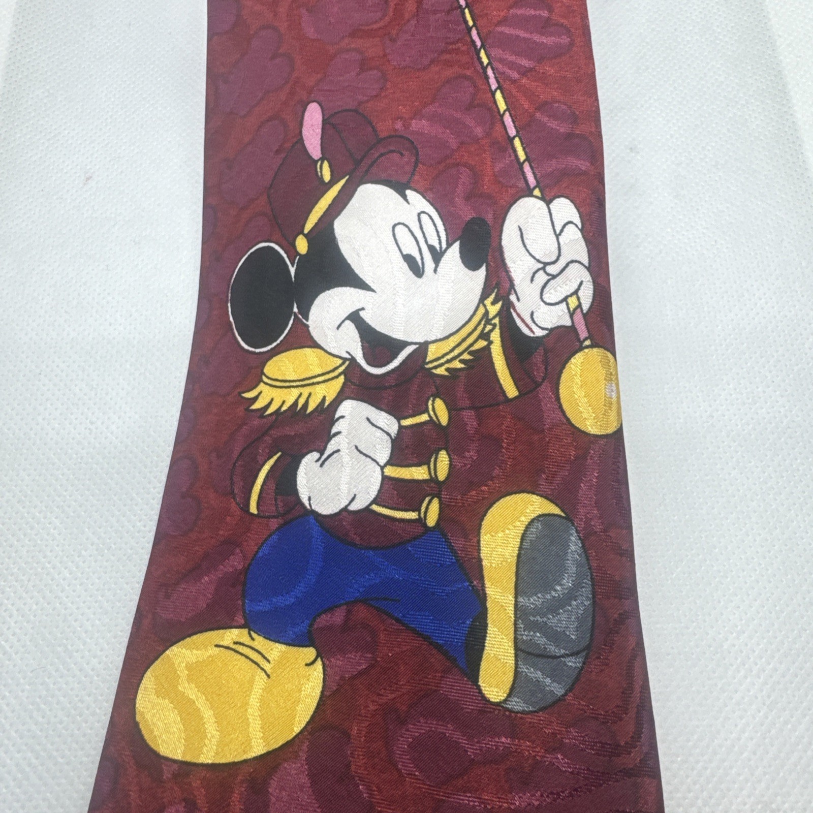 MICKEY MOUSE VINTAGE DISNEY Marching band Tie - Gem