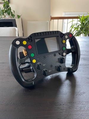 Custom Carbon Fiber LMP Pro SIM Racing Steering Wheel with Stickers ...