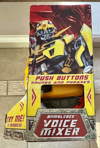 Transformers Revenge of the Fallen Bumblebee Voice Mixer Helmet Mask ...