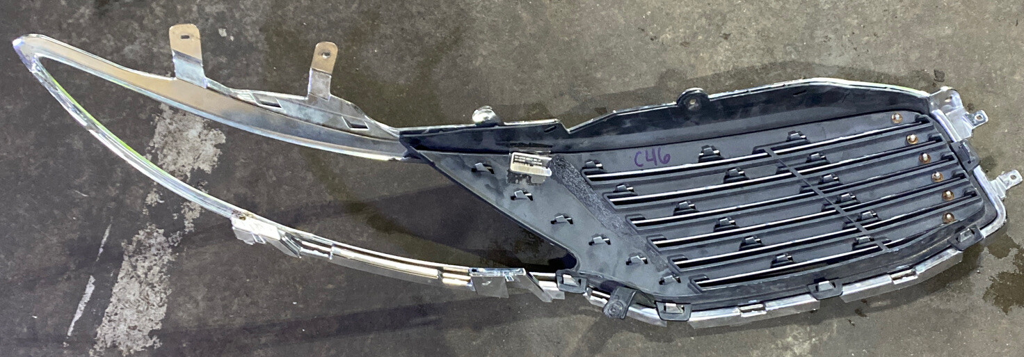 LINCOLN MKZ LEFT UPPER GRILLE 6 VANES LH DP5Z-8201-BA OEM 2013 2014 ...