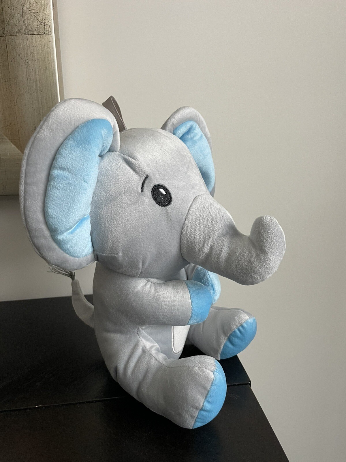 Gray Blue Elephant Plush Elephant Stuffed Animal Baby Toy NEW | eBay
