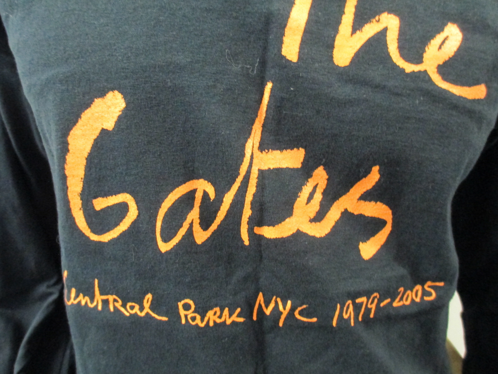 VINTAGE Christo and Jeanne-Claude THE GATES NYC LARGE… - Gem