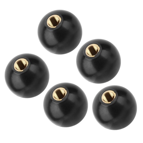 5Pcs Black Round Ball Engineering Plastic Lever Knob M10*35 Machine Tool Replace | eBay Australia