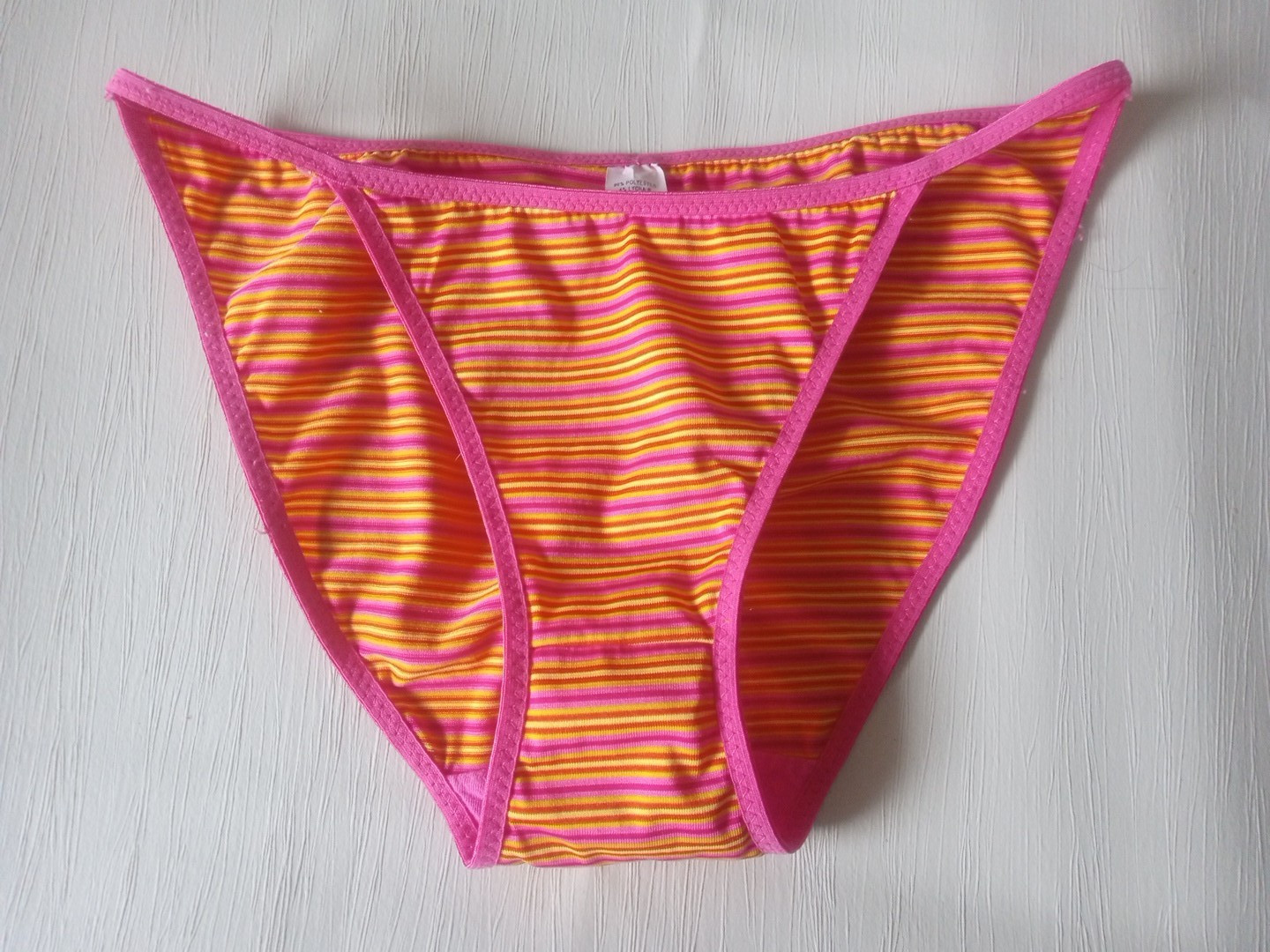 Large BALI STUDIO 90s Poly Stretch STRING Lo Rise Str… - Gem