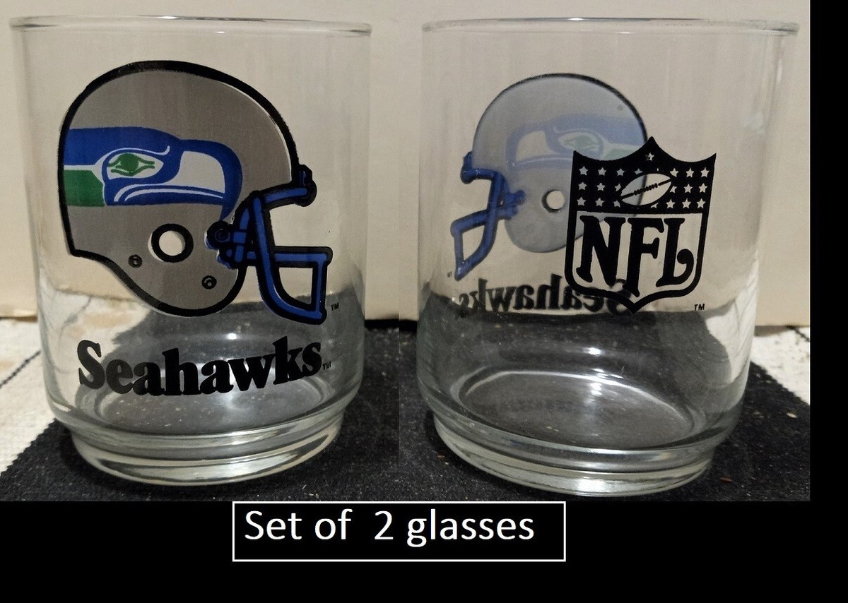 Seahawks Logo Glass