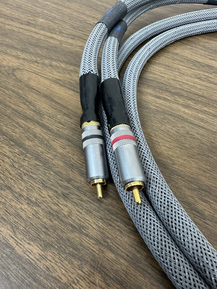 pair CRL Cable Research Labs Audiophile RCA Cables 2meter long | eBay