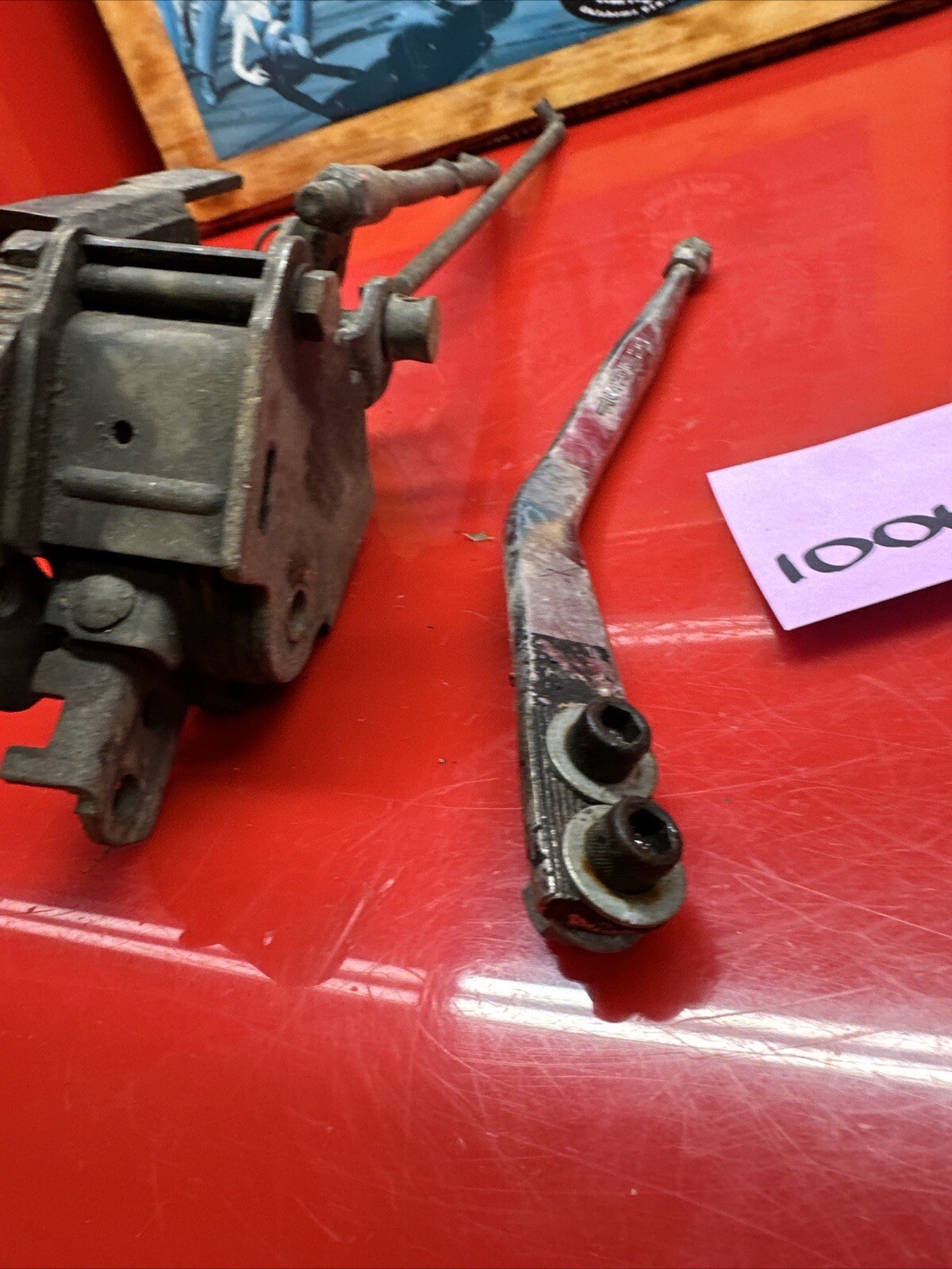 HURST 4 SPEED SHIFTER LINKAGE ROD Muncie Saginaw Chevy Camaro Chevelle ...