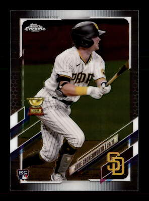 2021 Topps Chrome #49 Jake Cronenworth Rookie Card RC San Diego Padres ...
