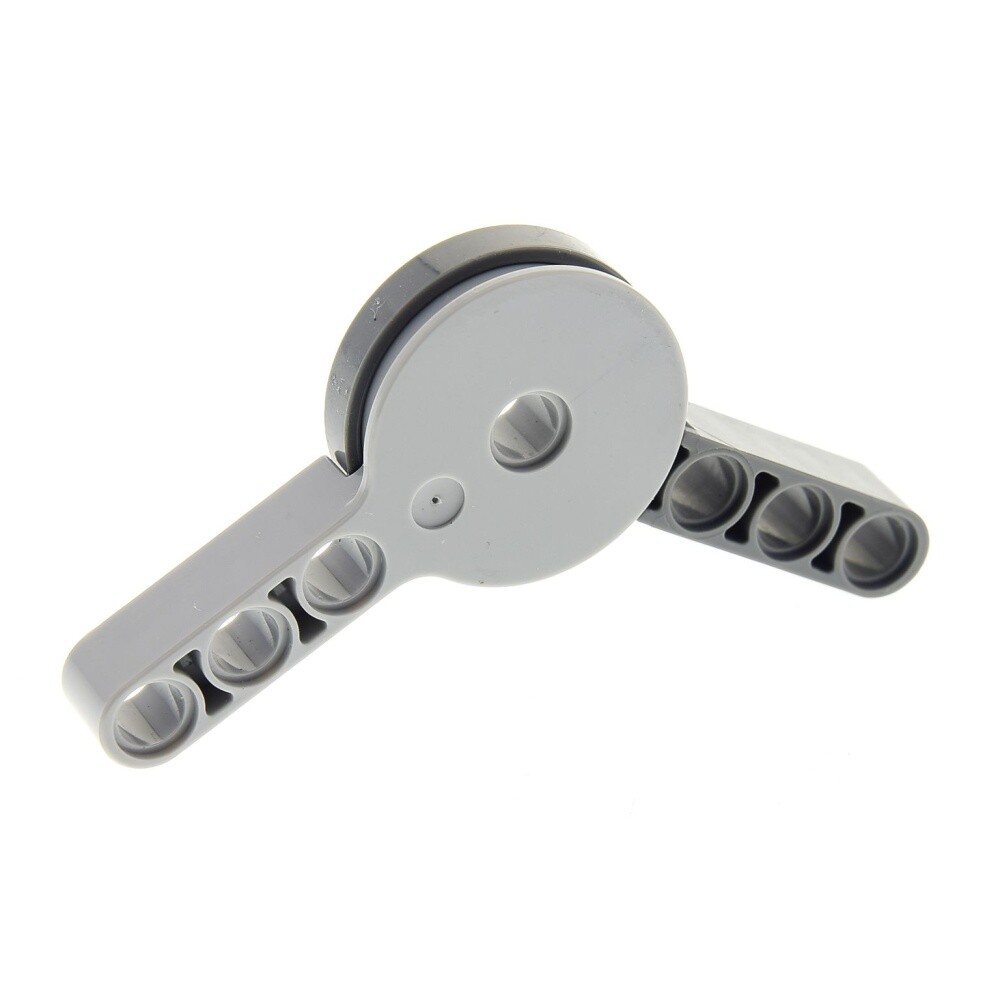 1x Lego Technic Liftarm Dreh Gelenk neu hell dunkel grau Rotation 44224 ...