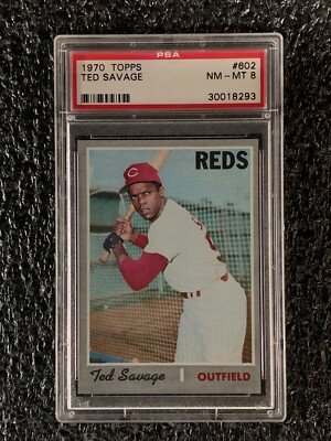 1970 Topps Baseball #602 Ted Savage PSA 8 | eBay