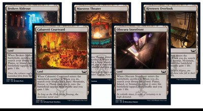 Tri Fetch Lands - Set of 5 - MTG Streets of New Capenna - Trilands - NM ...