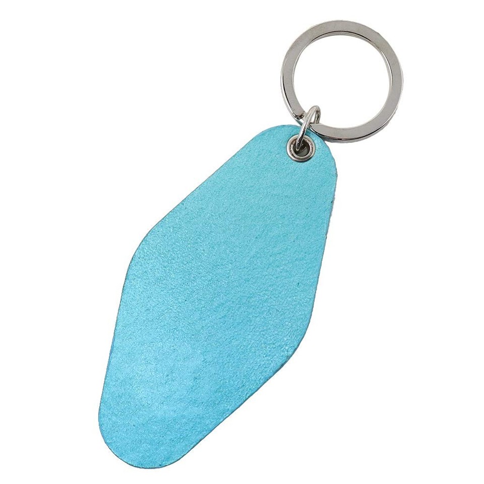 Standard Factory Motel Hotel Keychain, Smile Leather Keychain, Cute ...