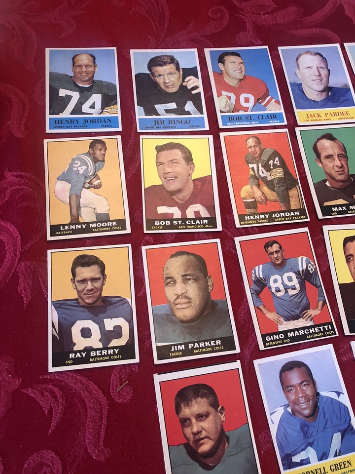 1964 1958 1973 Topps Football Cards NFL 55 Nice Vintage Set | eBay