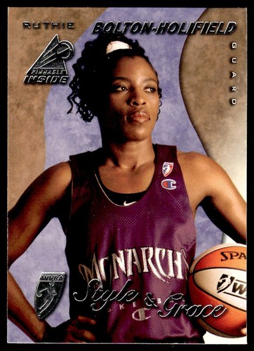 1997-98 Pinnacle Inside WNBA Ruthie Bolton-Holifield Sacramento ...