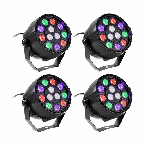 4 Pack Eliminator Lighting Mini PAR RGBW LED Light | eBay