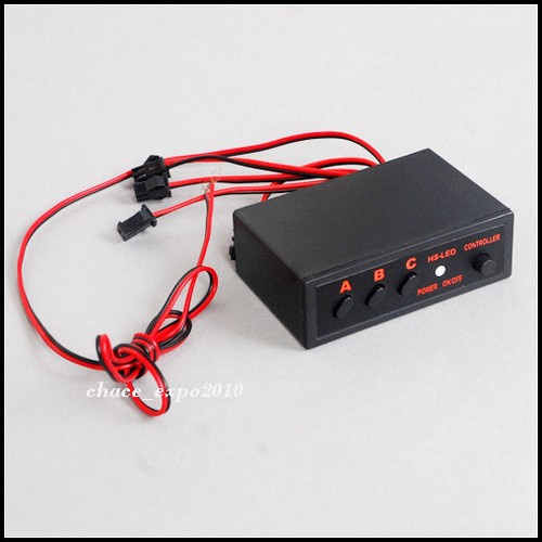 6Ways Car/Truck Police LED Strobe Flash Light Flasher Flashing ...