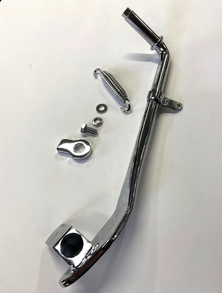 Chrome Stock Length Kickstand For Harley Davidson Softail FXS FXST FLST ...