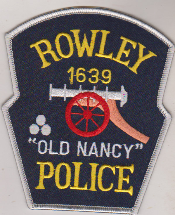 Rowley MA "OLD NANCY" Police non shield shape patch | eBay