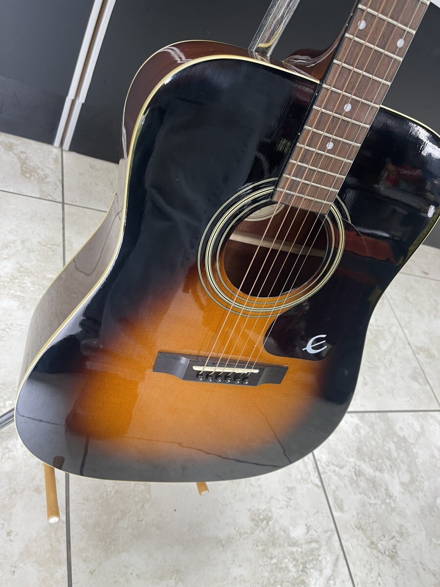 Epiphone PR 5-E Acoustic/Electric Guitar for sale online | eBay