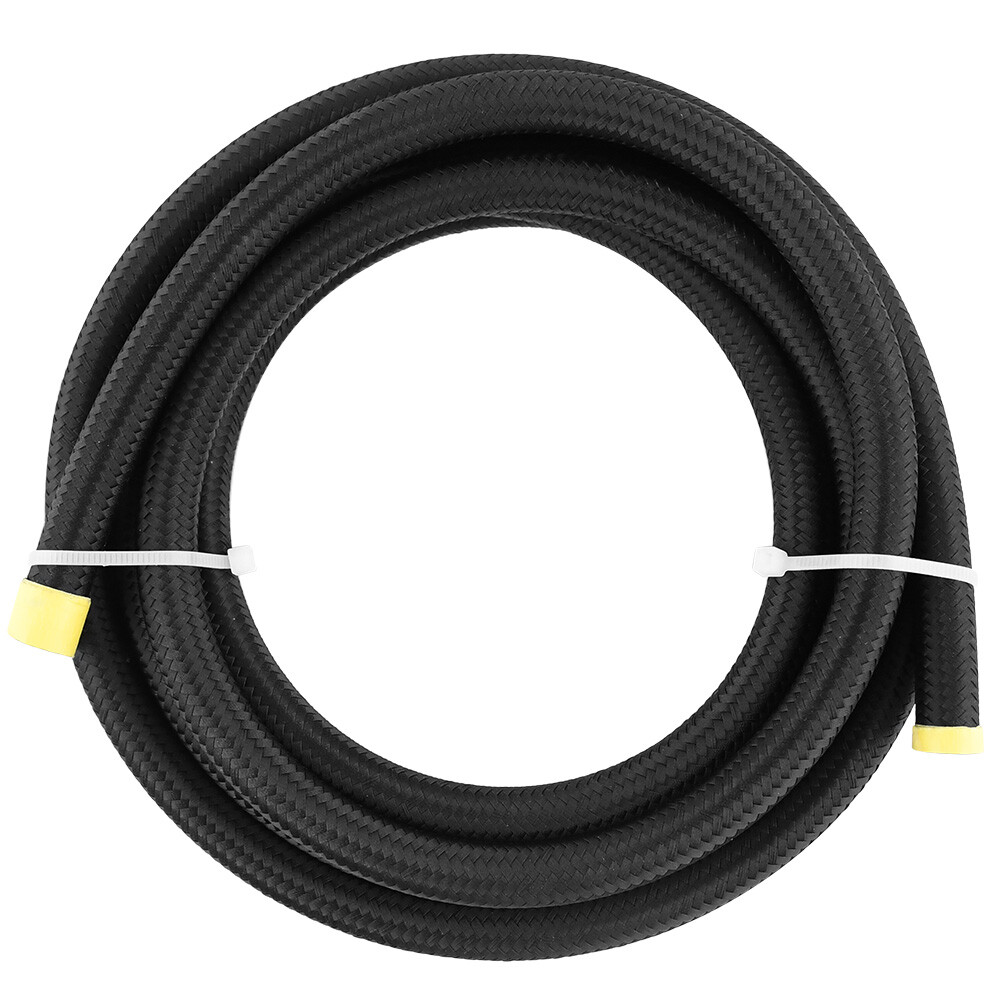 SINTLY 6AN Fuel Line, 6AN Nylon Braided Fuel Line Hose CPE 10FT 6AN 3/8 ...