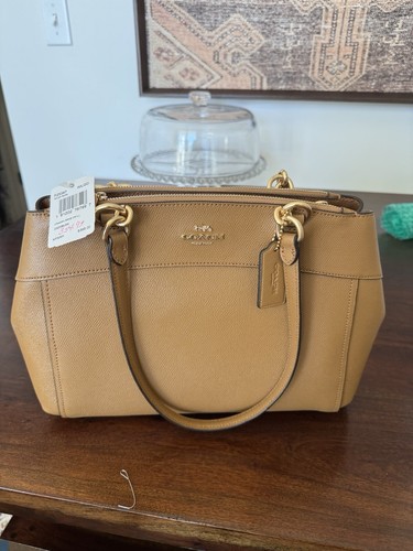 Coach F25397 IM/Light Saddle CRSGRN BRKE CRYLL Brand New Never Used | eBay