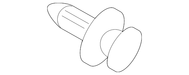 Porsche 95855971900 Genuine OEM Lower Molding Clip for sale online | eBay