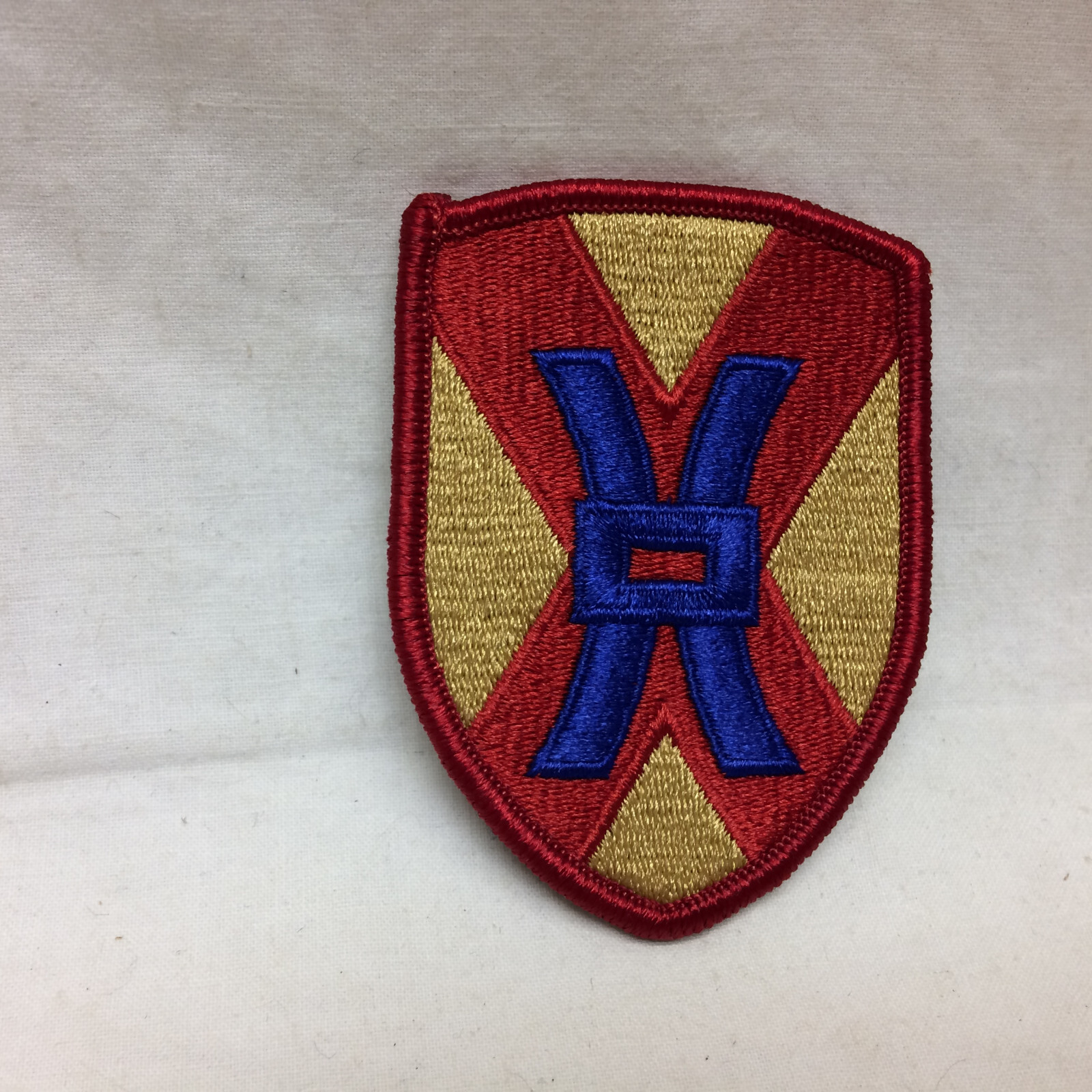 Military Patch Badge 135th Army Sustainment Brigade Color Gray Back ...